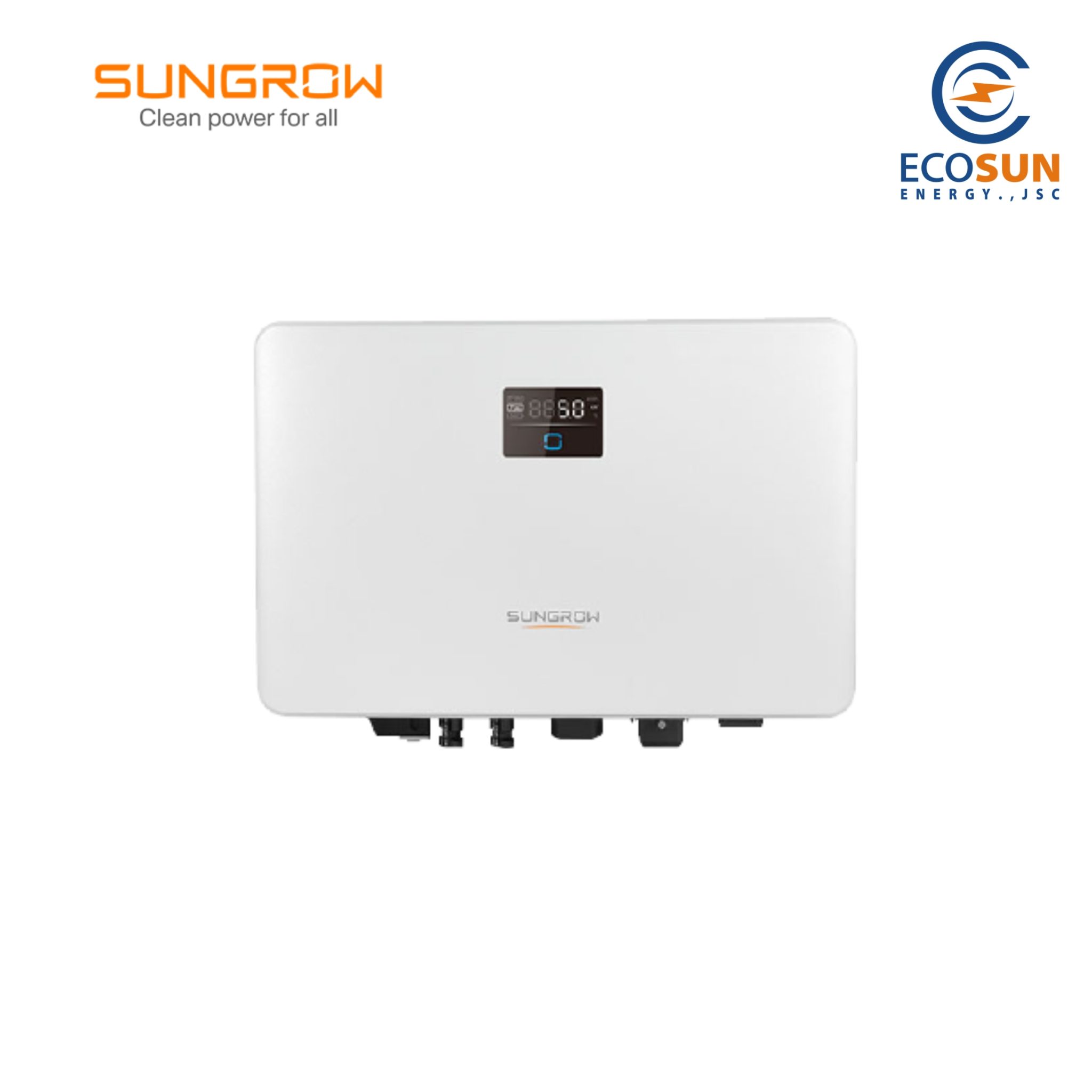 Inverter Sungrow 5kW Chuỗi Kép MTTP - Thiết bị điện mặt trời chính hãng | Ecosun Energy